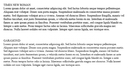 An ode to Garamond | Resume Express